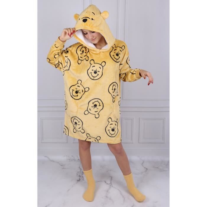Ensemble pour femme Winnie l'ourson Disney : sweat à capuche/peignoir ...