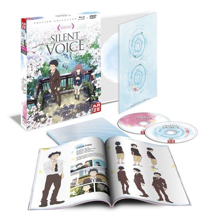 A Silent Voice The Movie [Édition Collector Blu-ray + DVD + Livret ...
