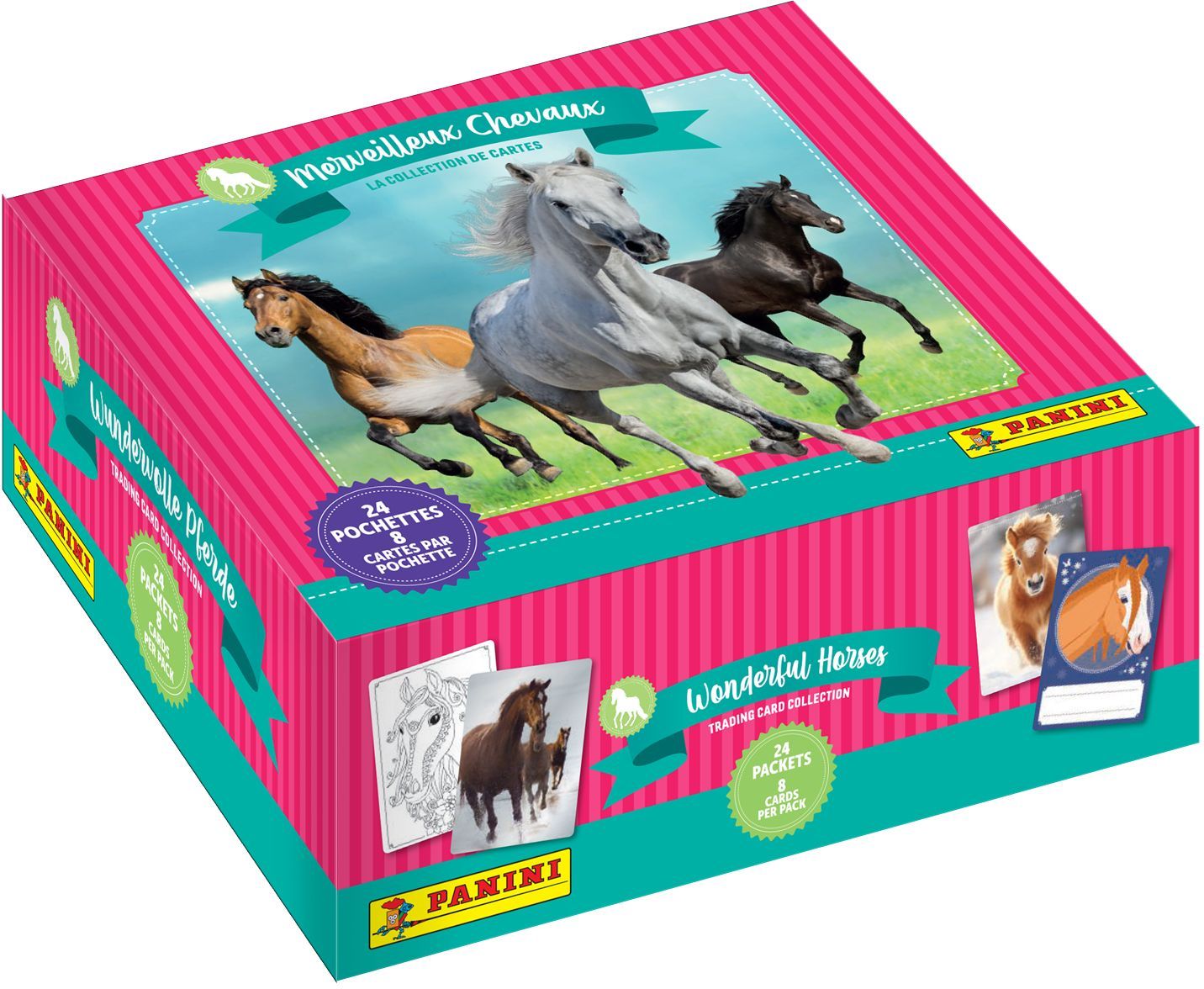 Boîte stickers - PANINI - Collection de cartes pour les fans de chevaux ...