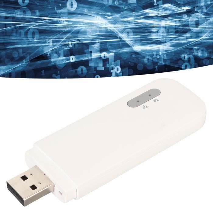 Qiilu Dongle WiFi USB 4G Modem WiFi USB 4G Périphériques Internet ...