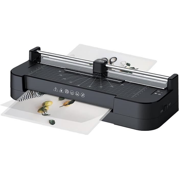 Machine À Plastifier, Plastifieuse 3 En 1 Pour A4-A5-A6, Réglage ...