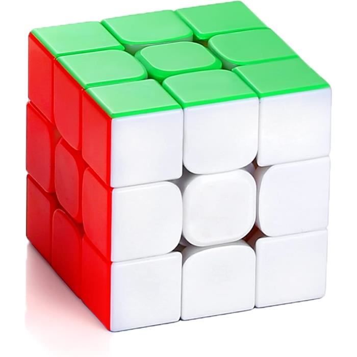 XMD Magic Cube, Qiyi Warrior W Speed Cube 3x3 less Smooth Speed Magic ...