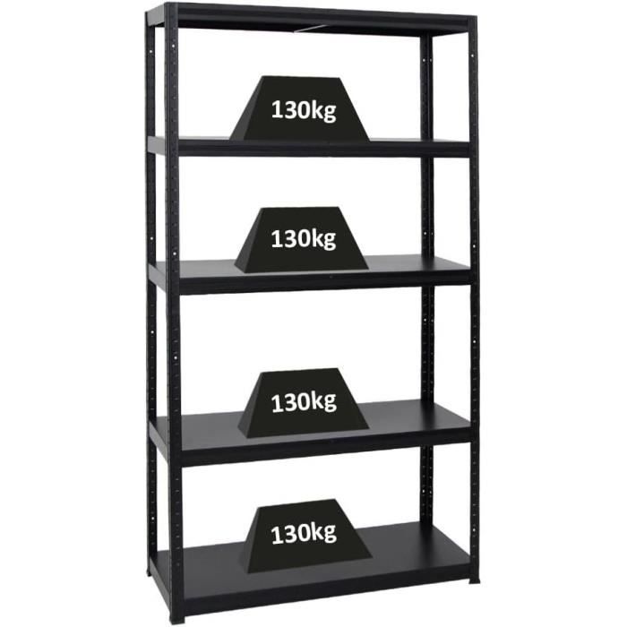PROREGAL étagère Charge Lourde Steel Eagle HxLxP 180x100x40cm 130kg par ...