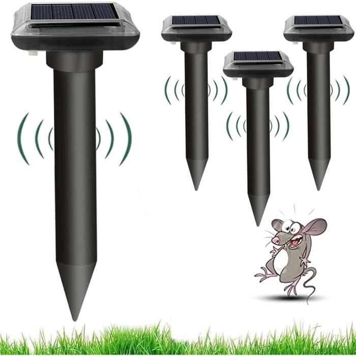 Répulsif anti-taupes, Répulsif pour Serpent, Répulsif Solaire pour ...