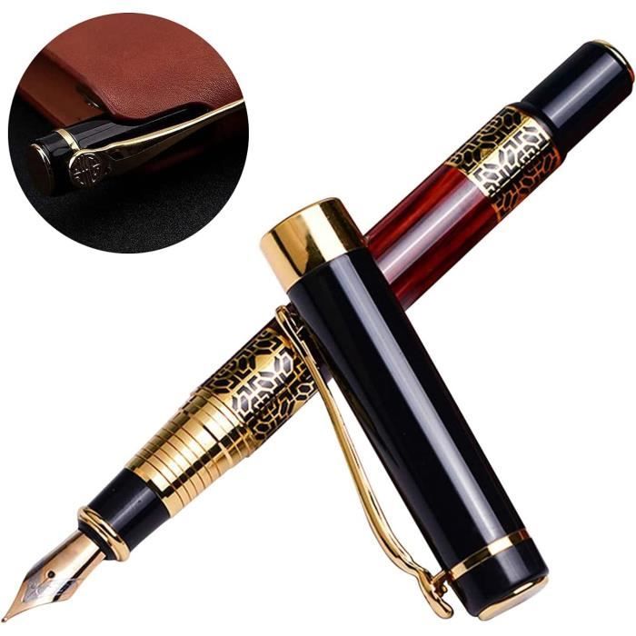 Stylo Plume De Luxe Premium En Metal Avec Motif Avec Clip En MéTal De ...