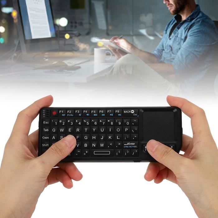 Clavier sans fil USB - TBEST - Mini clavier 3-en-1 - Rétroéclairé - 69 ...