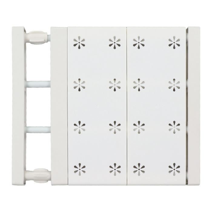 VBESTLIFE Wardrobe Partition Board Telescopic Rod Storage Multipurpose ...