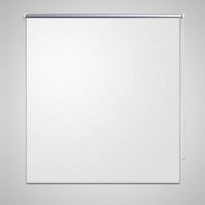 VidaXL Store enrouleur occultant 120 x 230 cm blanc - 8718475036739 ...