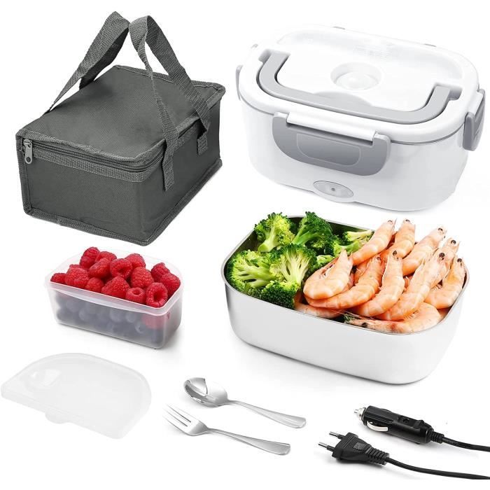 Boite a Repas Chauffante 3 in 1,Boîte Isotherme Repas ChaudBoîte Repas ...