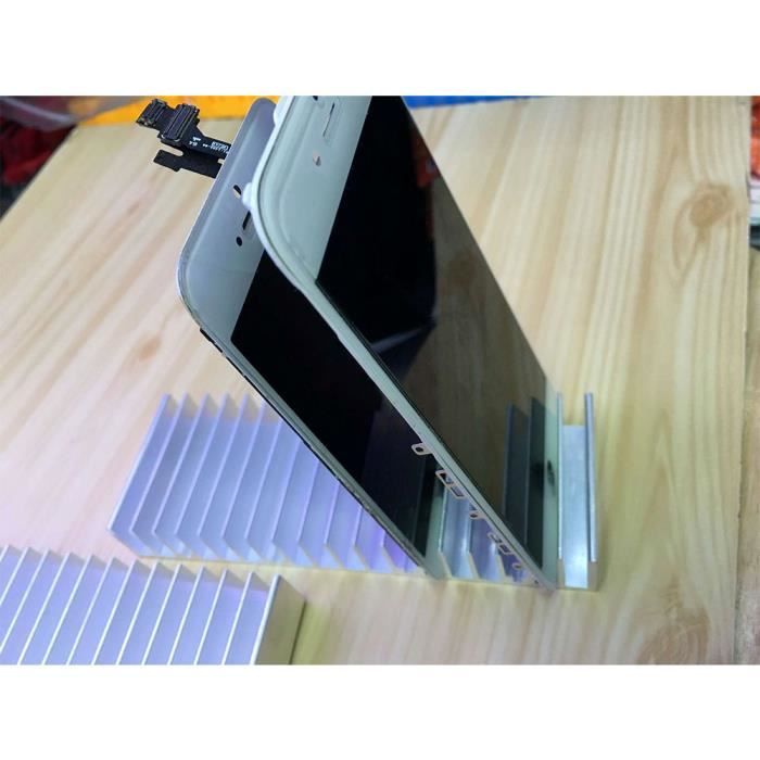 Support de circuit imprimé en aluminium antistatique, métal, fentes de ...