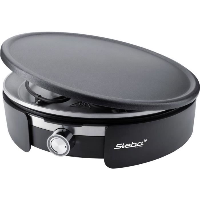 Crêpière - Steba - CR 36 - Acier inoxydable - 35 cm - Noir - Cdiscount ...