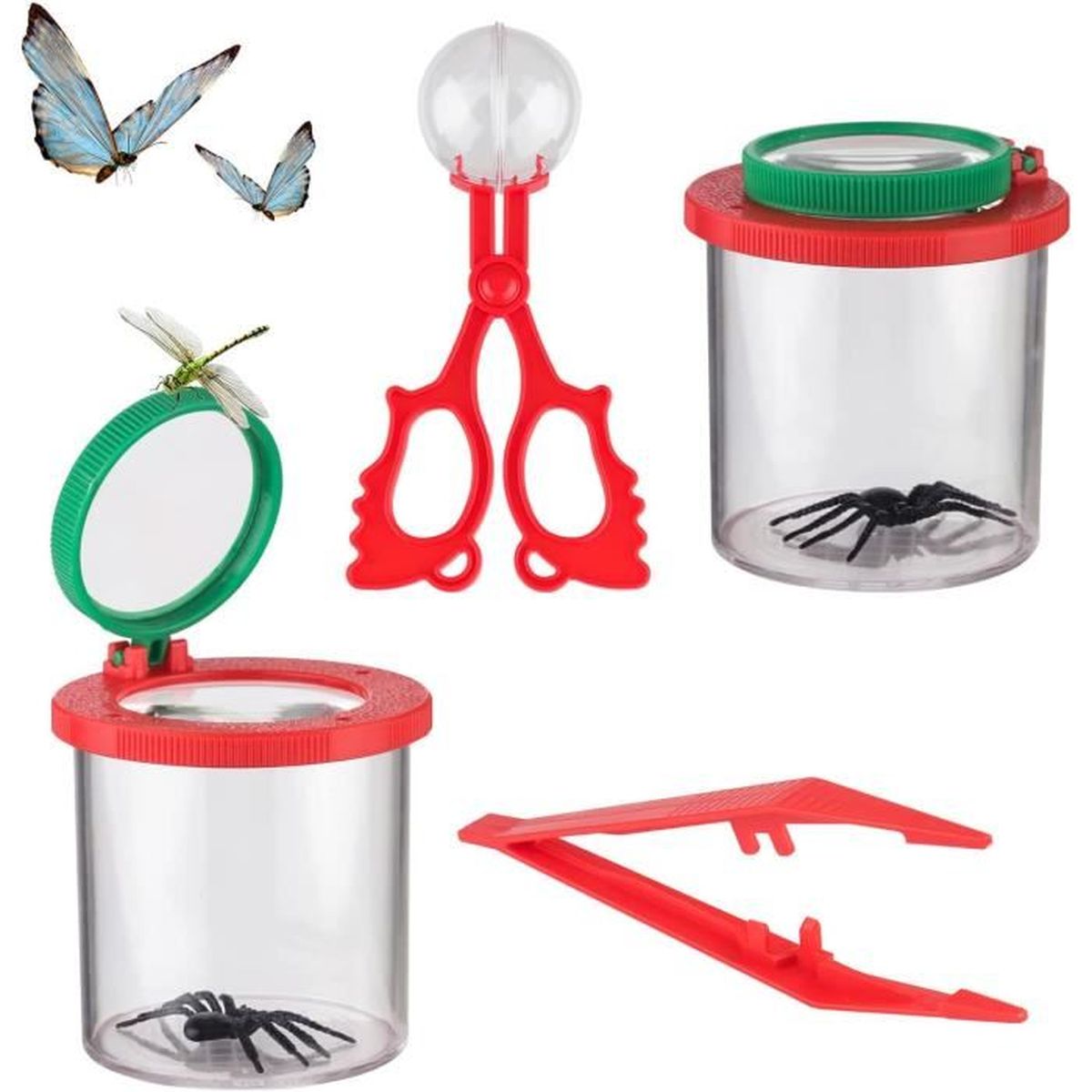 Kit de capture d'insectes pour enfants, conteneur d'observation d ...