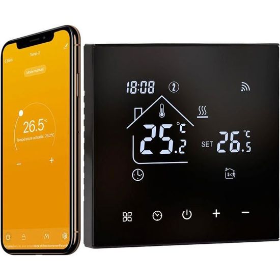 Beok Smart WLAN thermostat, thermostats de chauffage pour chaudières - Cdiscount Bricolage
