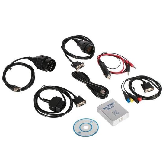 KWP2000 Plus Car Engine Diagnostic Tools OBDII OBD2 ECU Chip Tuning ...