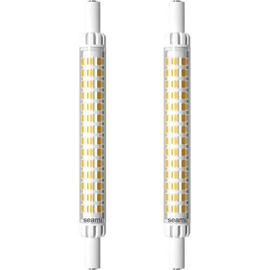 R7S Led 118Mm, Non Dimmable, 9W 230V 3000K Blanc Chaud, Ampoule Led R7S ...