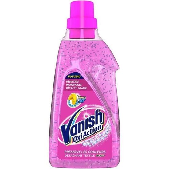 LOT DE 2 - VANISH - Oxi Action Détachant textile en gel Gold - flacon ...