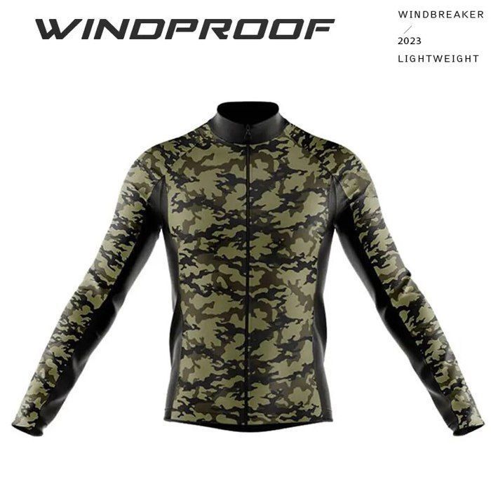 2023 Windproof Cycling Jacket Mountain Bike Long Sleeve Bicycle Jacket ...
