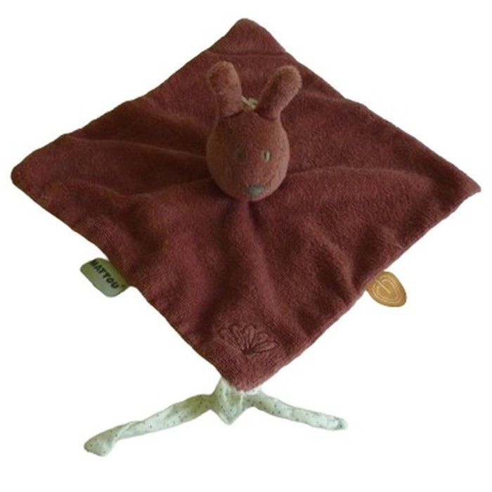 Doudou lapin Susie et Bonny plat CN Nattou - Cdiscount Puériculture ...
