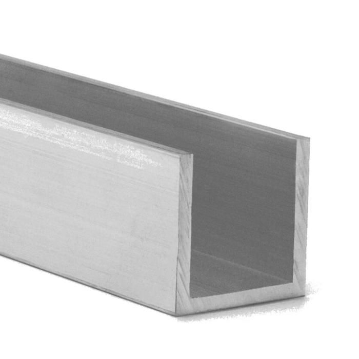 GAL-INDUSTRIAL Profilé Aluminium en U 40x40x40x2 mm - Longueur 200cm ...