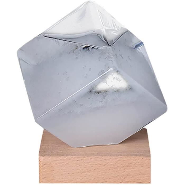 Eau-Cube Météo Objets Bouteille Coloré Desktop Transparent Cristal ...