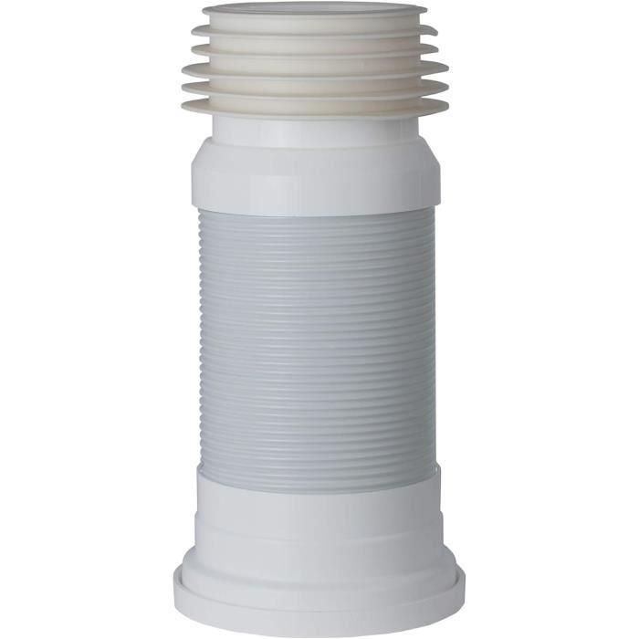 Tuyau de raccordement, flexible, pour WC, avec raccord universel DN 98 ...