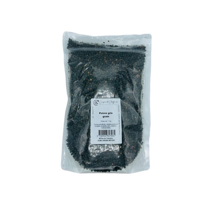 Cuisine de Cheffe.com - Poivre gris grain - Sachet 1kg - Cdiscount Au ...