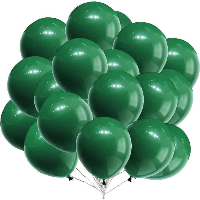 Lot De 100 Ballons Vert En Latex, 10 Pouces Ballons De Vert En Fête ...