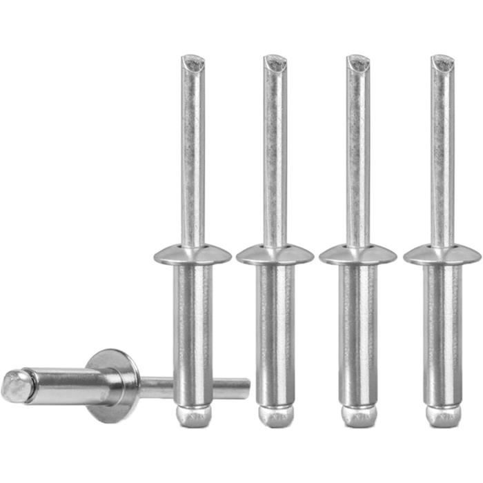 Rivets Rivets Aveugles Pop En Aluminium M2.4 M3.2 M4 M5 M6.4, Tête De ...