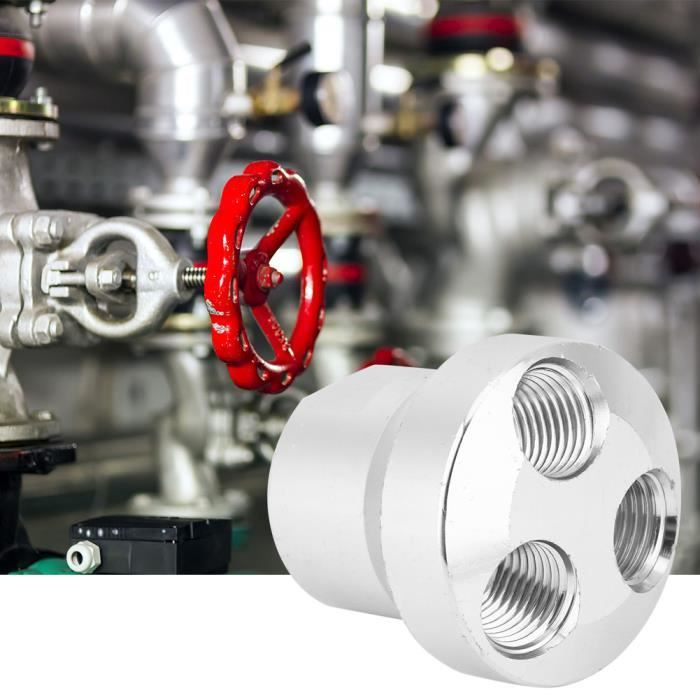 Connecteur De Tuyau D'Air Raccords Pneumatiques 1/4 Po 3 Voies Bspp Filetage Femelle Raccords ...