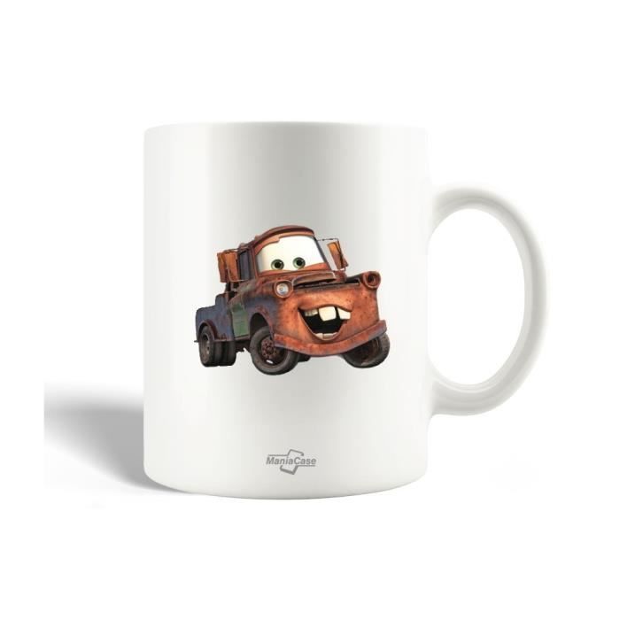 Mug en Céramique - Mater - Voiture Jeux Vidéo - 30cl - Compatible Lave ...
