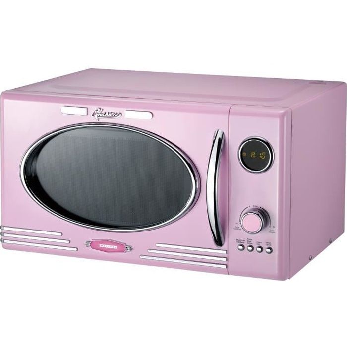 Four à micro-ondes - MELISSA - 16330130 - Couleur Rose - Fonction Gril ...