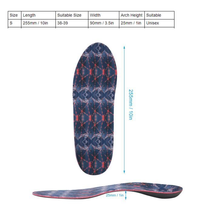 Semelle intérieure orthopédique O Jambe Correction Semelle Pieds Plats ...