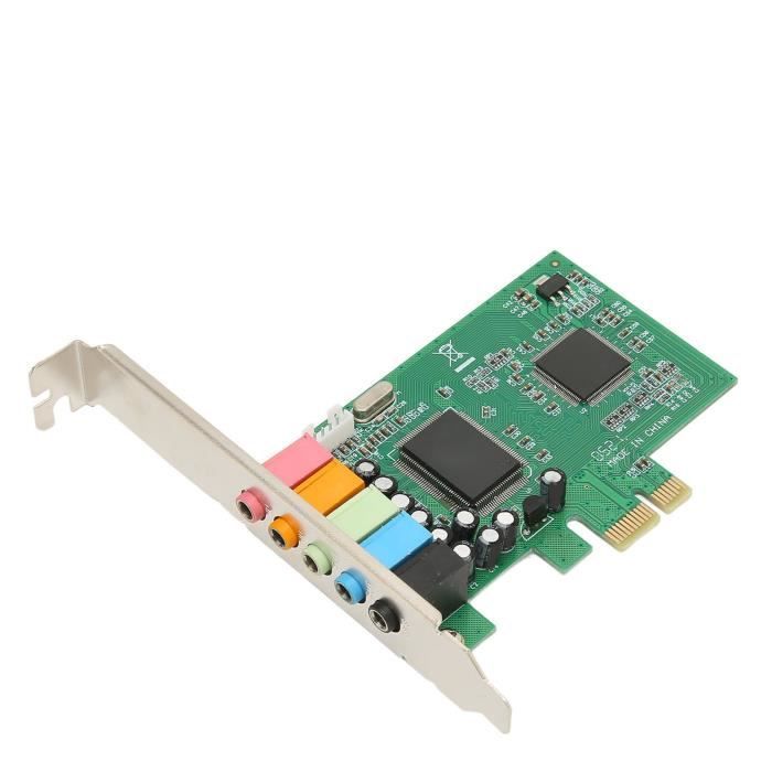 Sonew carte son ordinateur CMI8738 Carte son PCIe Prise en charge de la ...