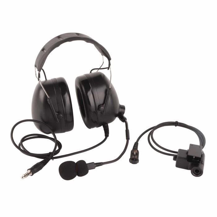 Tbest Casque d'écoute robuste Casque Radio, Casque Antibruit Robuste ...