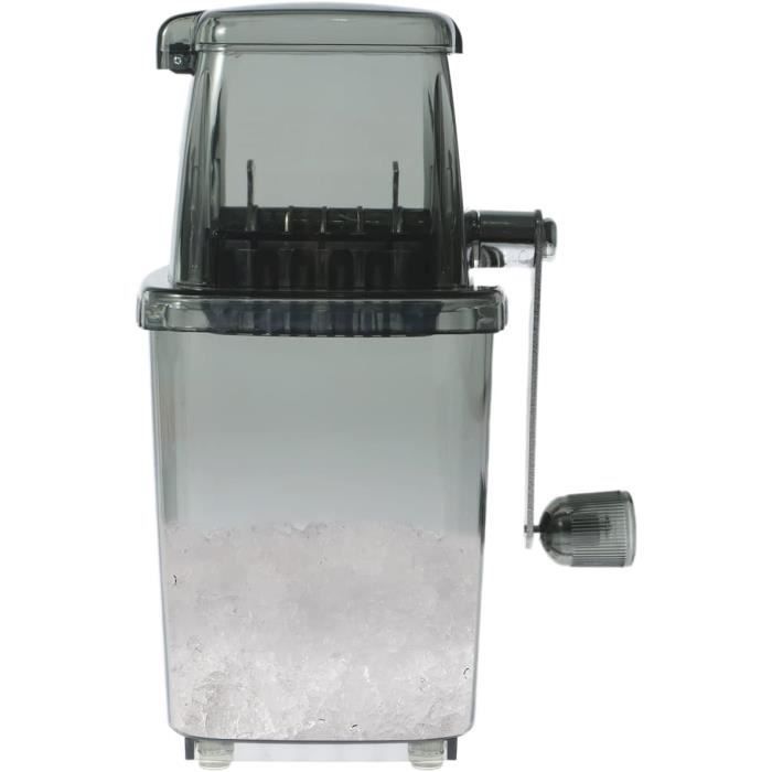 Uhlsnhk Machine À Glace Pilée Manuelle, Broyeur À Glace Pilée Manuel ...
