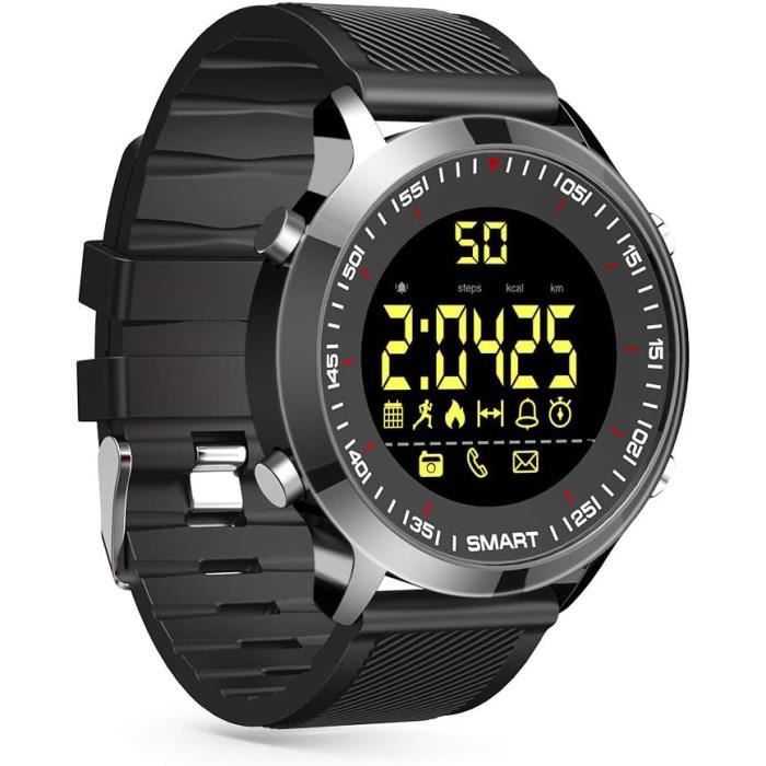Smart Watch Ex18 Podomètre Étanche Bluetooth Smartwatch Appel Sms ...