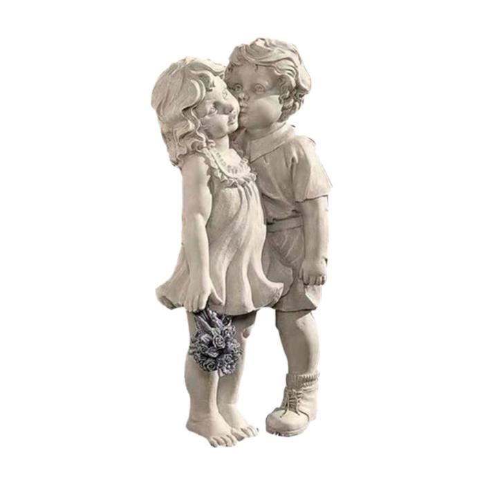 Jardin Statue Décoration Garçons Et Filles Sculptures Artisanat ...