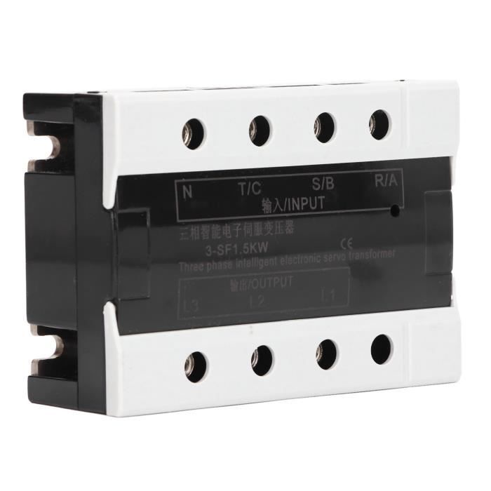 YOSOO Transformateur triphasé Convertisseur de tension de transformateur servo électronique ...