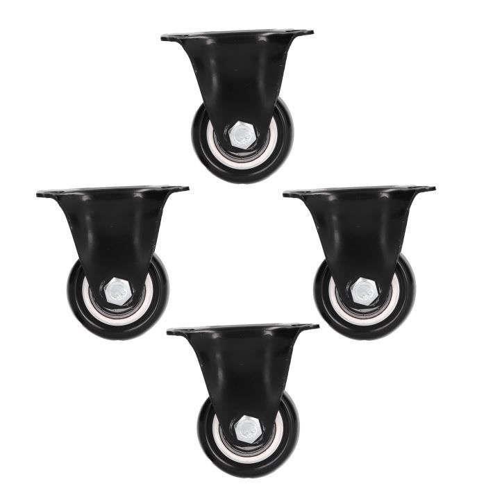 Zerone Chariots Roulette 4pcs roue de roulette robuste 40mm diamètre ...