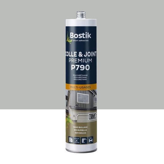 Mastic-colle de Fixation & Etanchéité Polyuréthane BOSTIK P790 Multi ...