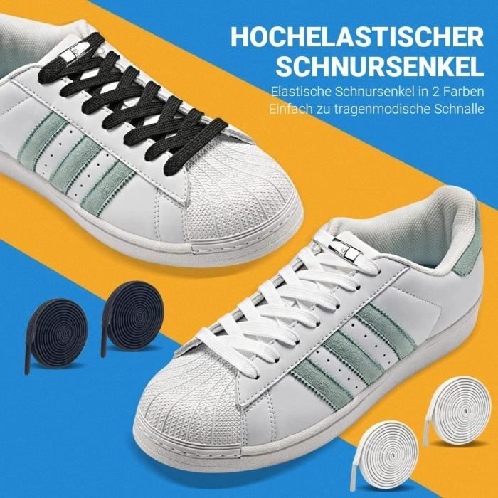 Lacets élastiques Unlaced Lace Set de lacets élastiques en caoutchouc ...