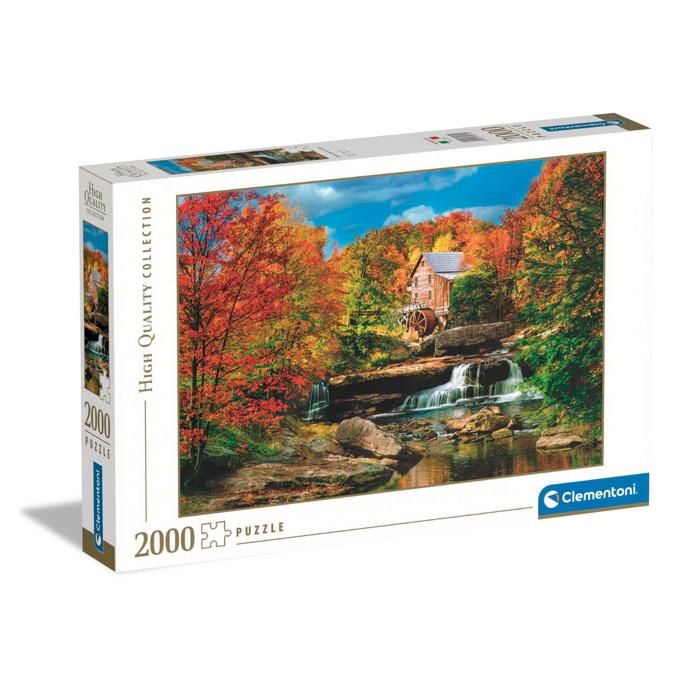 Puzzle 2000 pièces : Moulin Glade Creek Griest - Cdiscount Jeux - Jouets