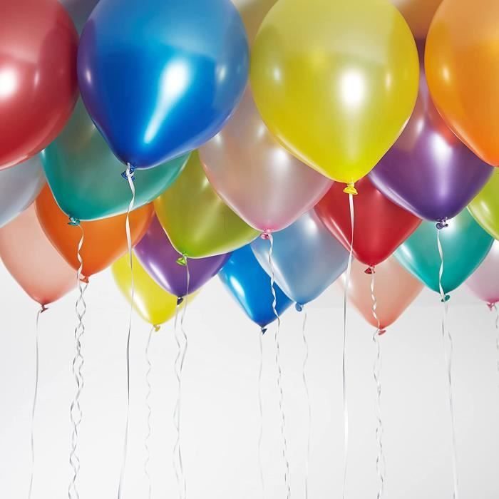 50 ballons de 25,4 cm ballons de fête d'anniversaire parfaits pour les ...