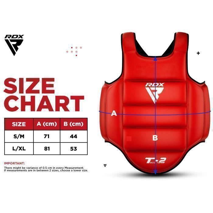 RDX De Boxe Chest Protector, protege poitrine MMA Pro Advance Corps ...