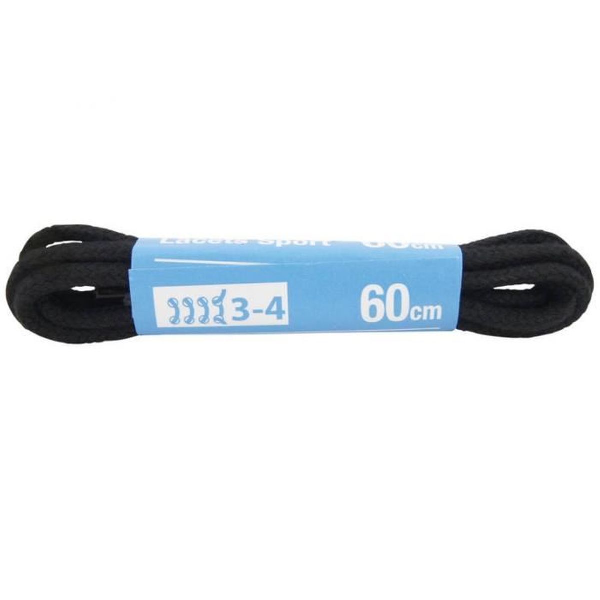 Lacets Chaussure sport coton - Rond Noir - 60cm - Cdiscount