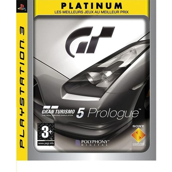 GRAN TURISMO 5 PROLOGUE Platinum / JEU CONSOLE PS3 - Cdiscount Jeux vidéo