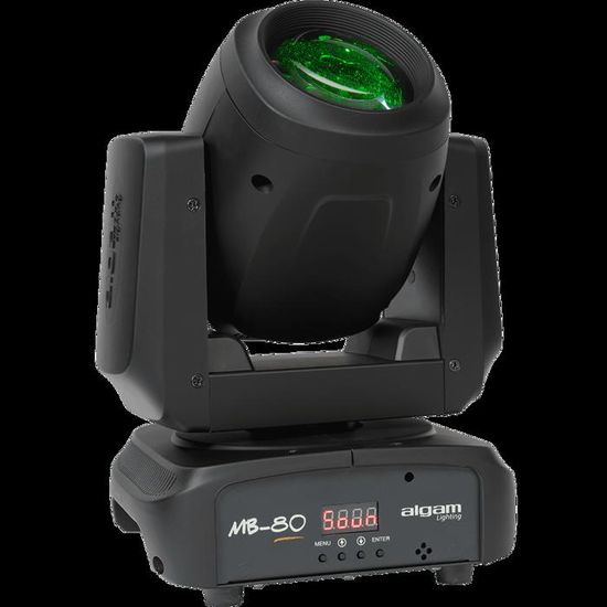 Lyre Spot LED 80W Professionnelle DMX - Algam Lighting LAL MB80 - Cdiscount TV Son Photo