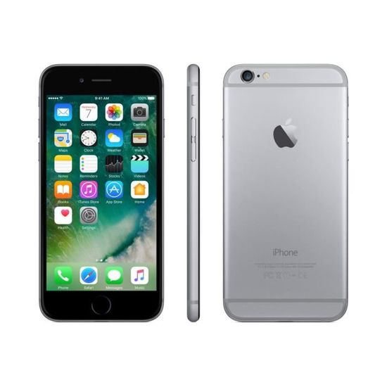 APPLE iPhone 6 16Go - Gris sidéral - Cdiscount Téléphonie