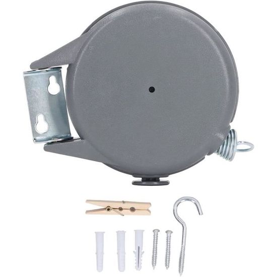 Corde à Linge Rétractable Heavy Duty 30lbs Capacité de Poids Corde à ...