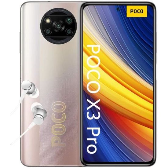 POCO X3 Pro Smartphone 8256GB 667 120Hz FHD DotDisplay Snapdragon 860 ...